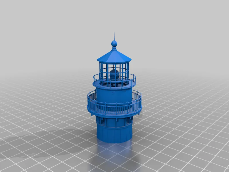 lighthouse(3 pieces) by RustyFuzzdoor | Download free STL model ...