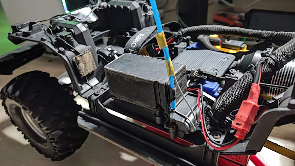 Deep receiver box cover with antenna for Traxxas TRX-4 by IQBAL SARIF ...