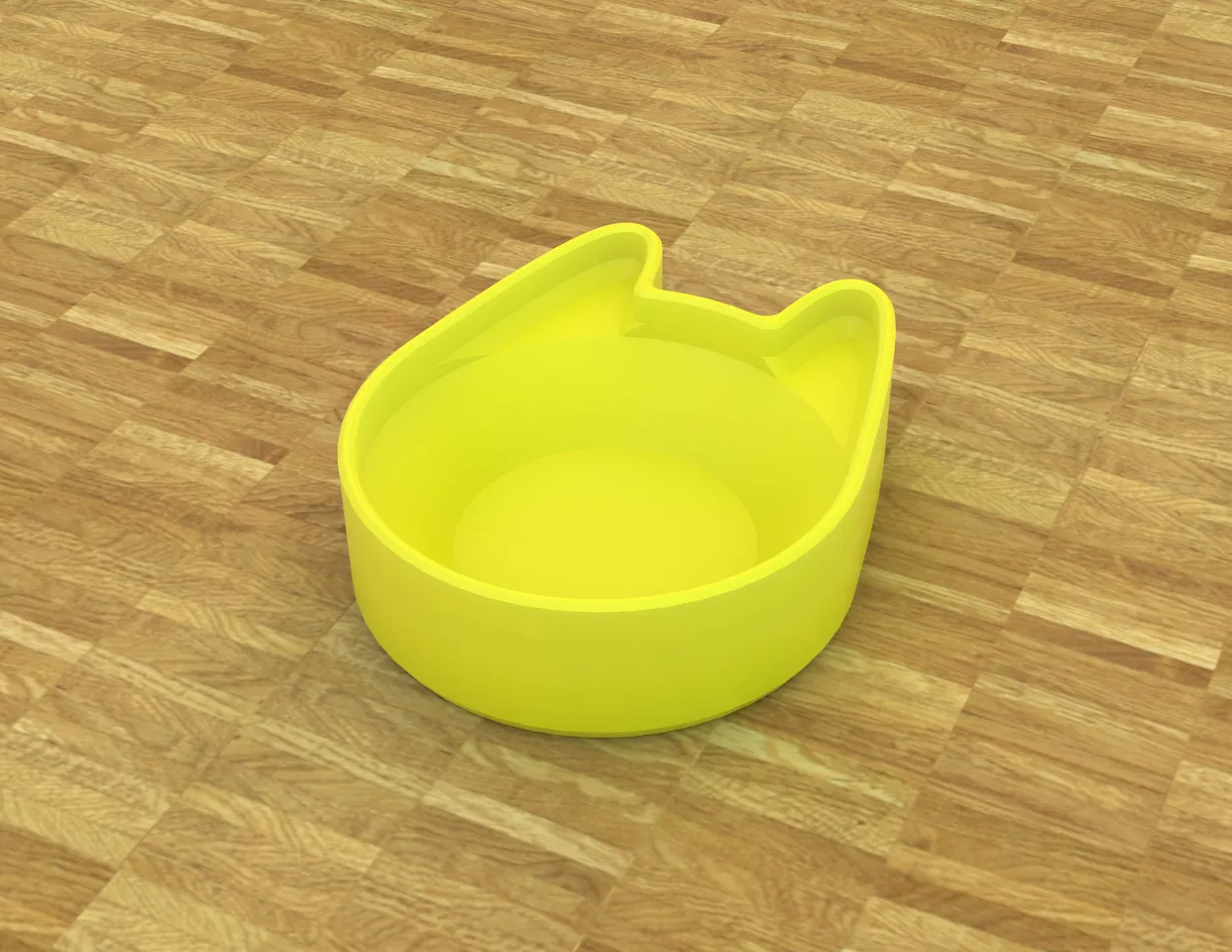 Cat Bowl V2 by NiXXiN | Download free STL model | Printables.com