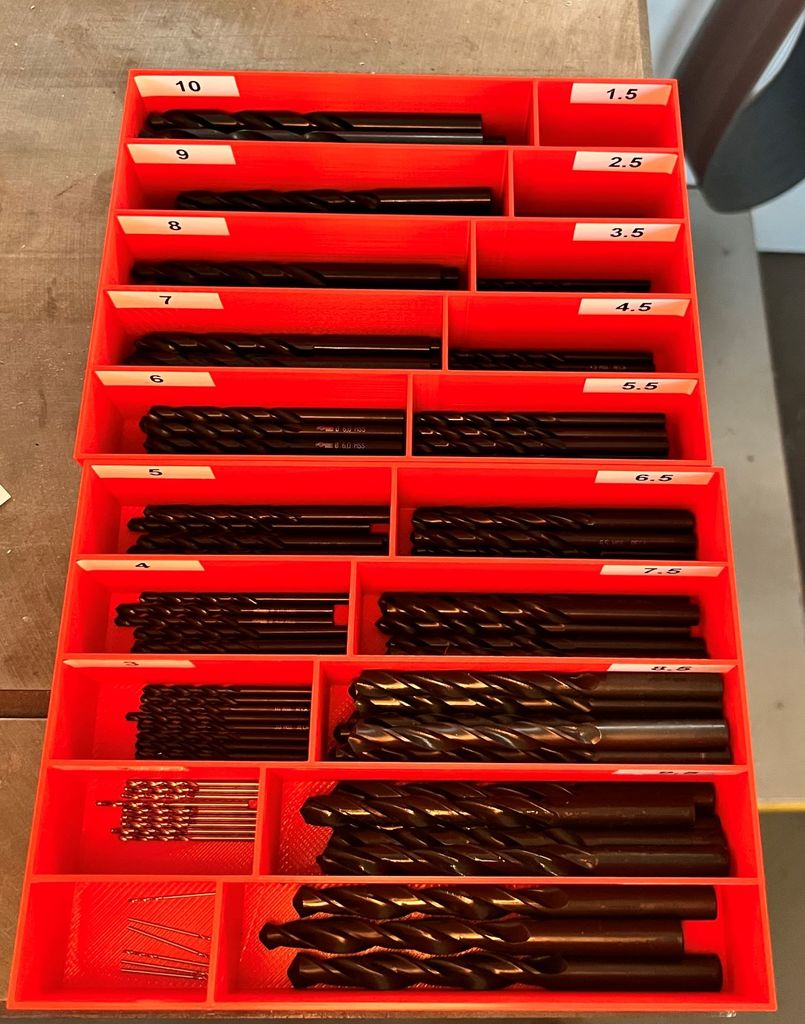 Drill Storage by Max_Bayer | Download free STL model | Printables.com