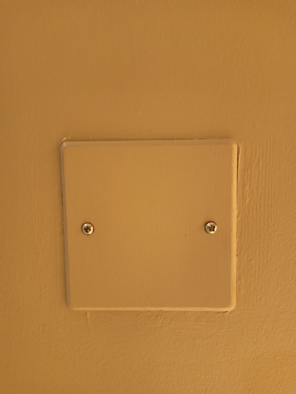 Wall socket blank plate slim (UK) by Ryszard Gorazda | Download free ...
