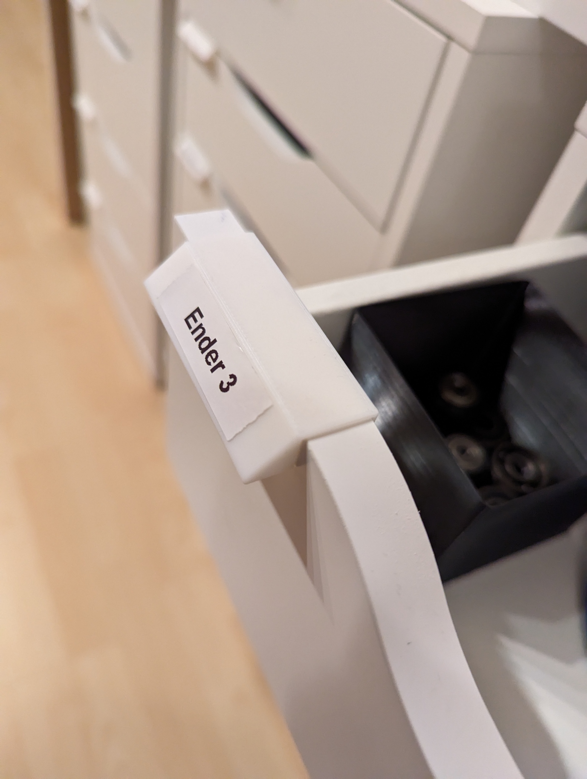IKEA ALEX drawer Tags by Markus | Download free STL model | Printables.com