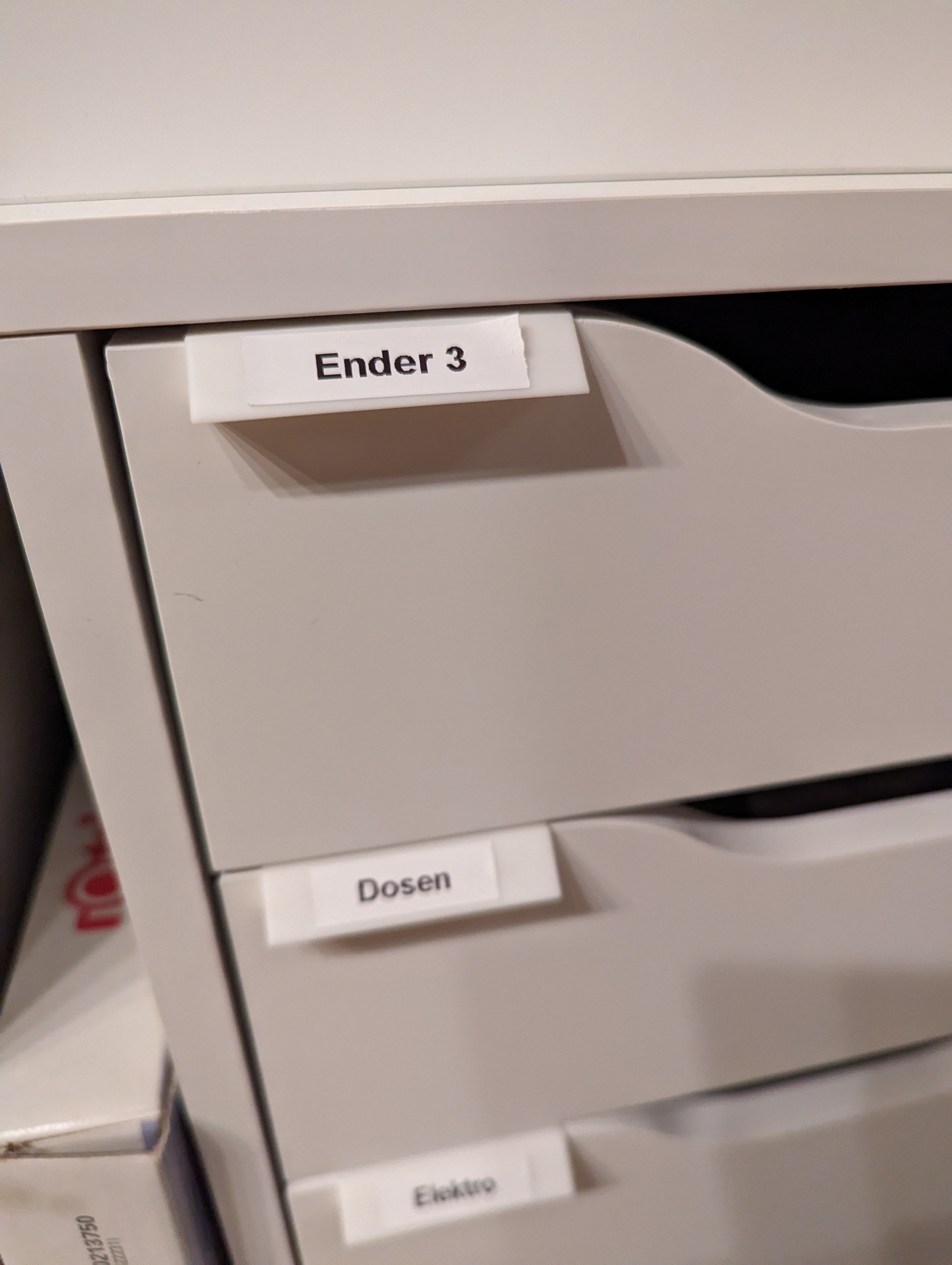 IKEA ALEX drawer Tags by Markus | Download free STL model | Printables.com