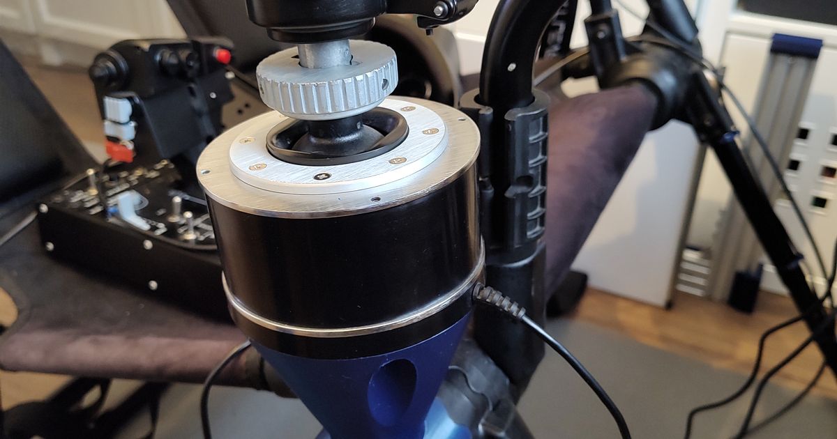 Thrustmaster Warthog mount for Next Level Racing GT Lite by Łukasz ...