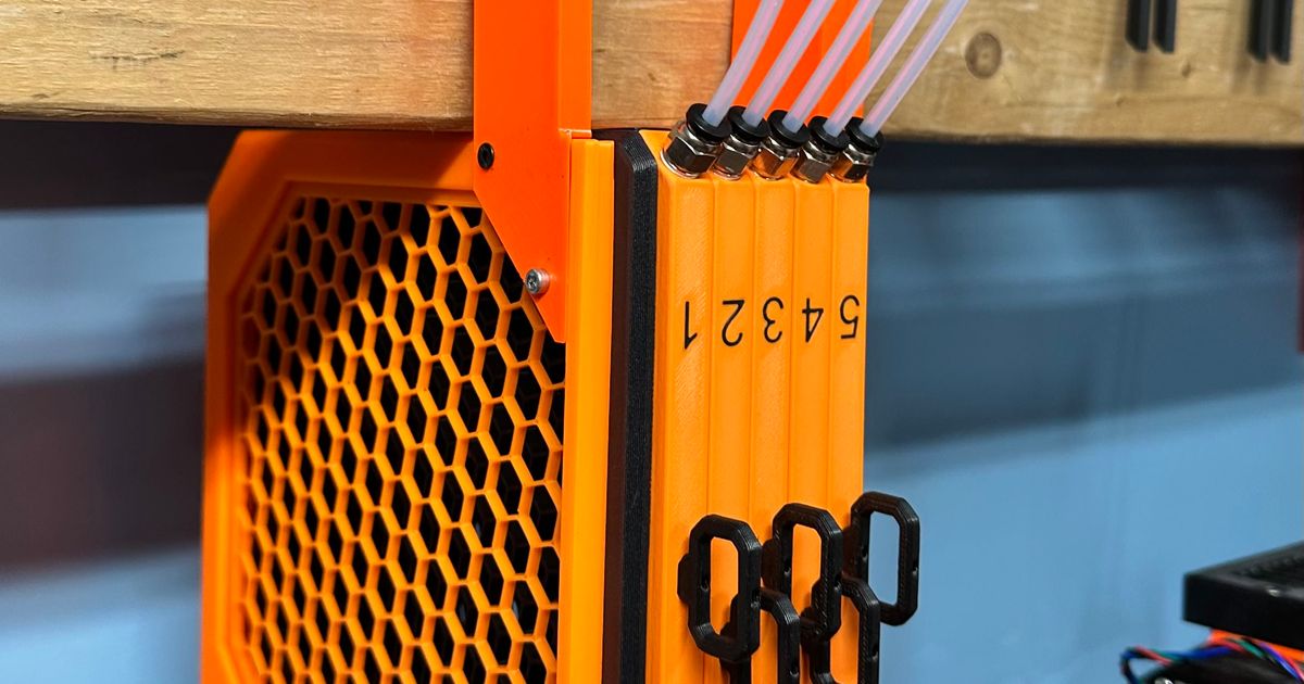 MMU Slot Buffer Hanger by DVA Maker Studios | Download free STL model ...