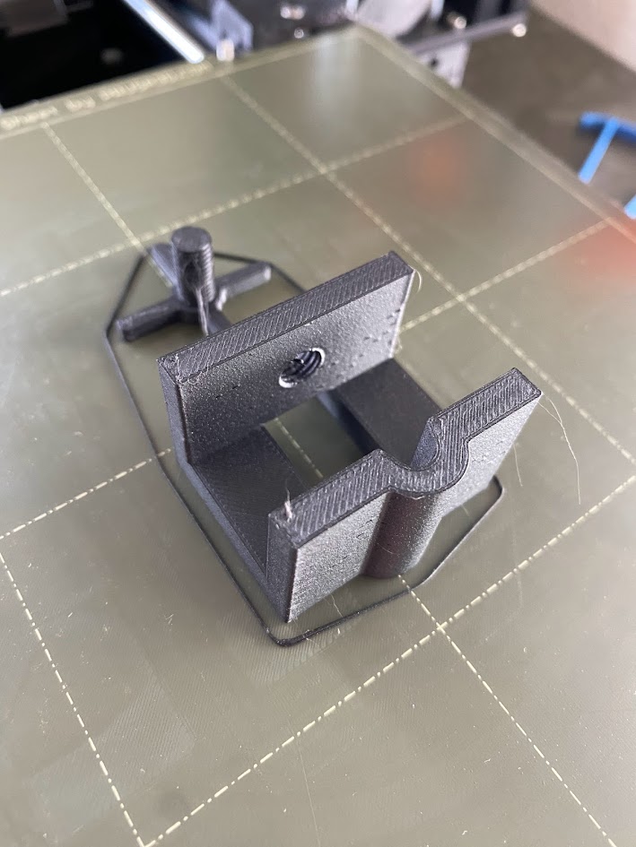 Smaller Desk Cable Clamp by pouldon | Download free STL model ...