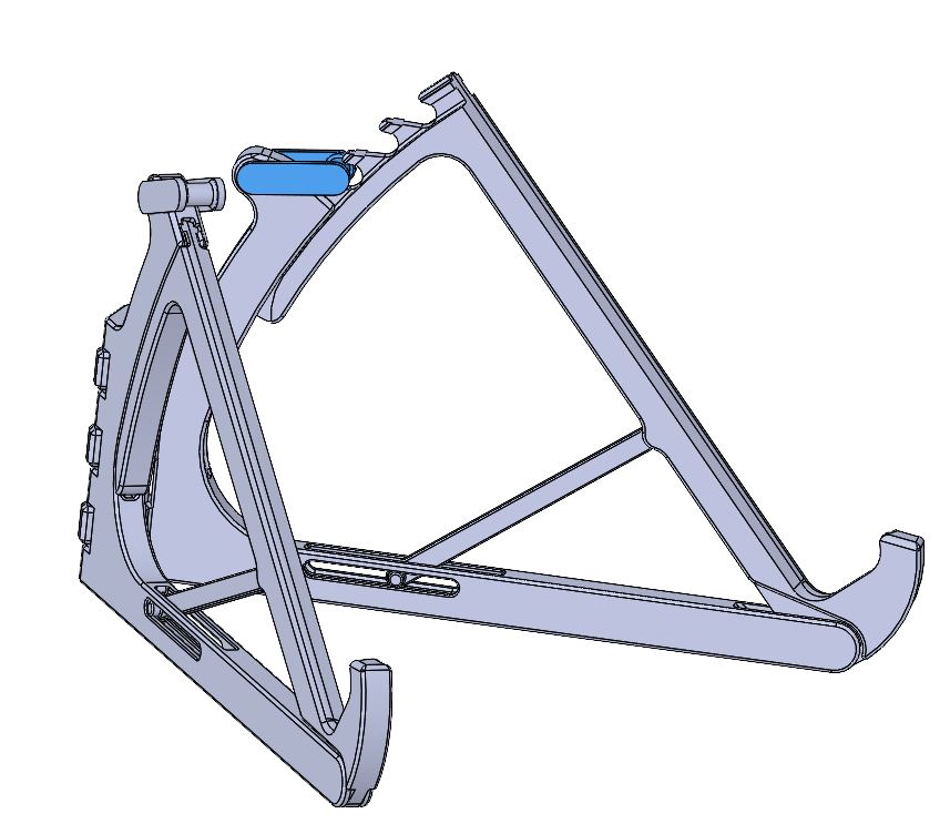 Laptop Stand Angle Adjust/Foldable; Print-in-Place by akamaka ...