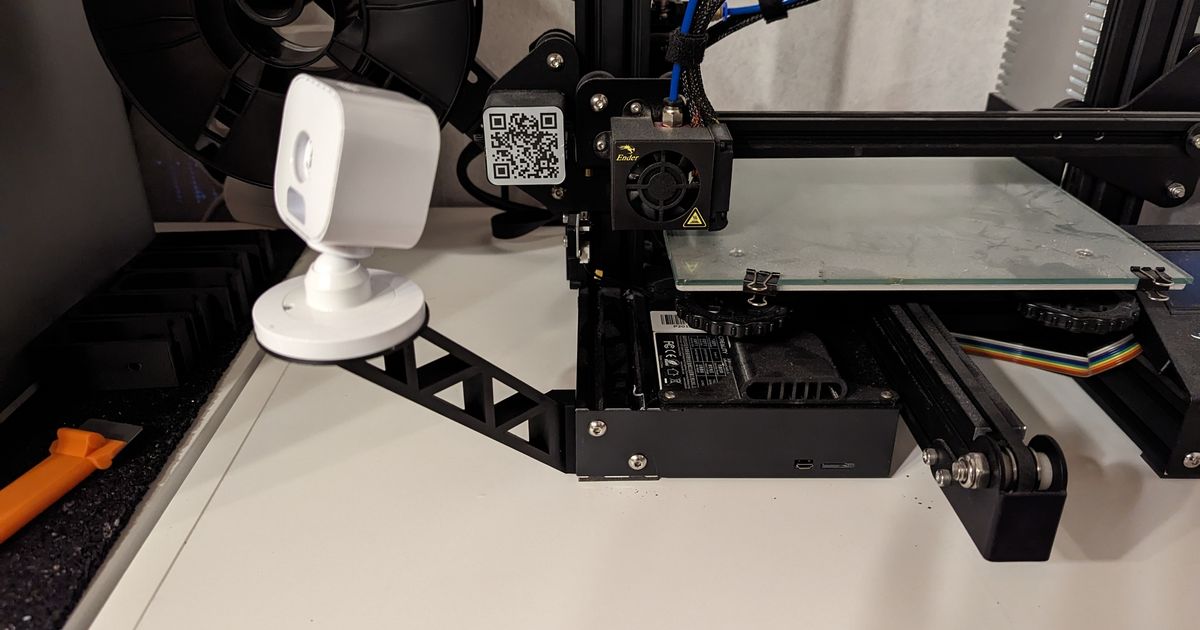 Camera Mount Ender 3 by Markus | Download free STL model | Printables.com