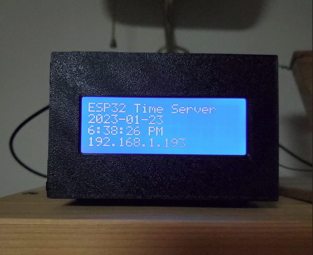 Esp32 Ntp Stratum 1 Time Server Case By Rob Latour Download Free Stl Model