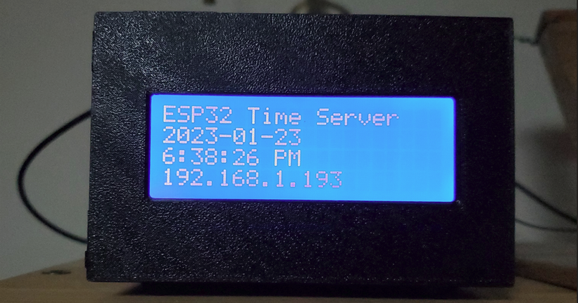 ESP32 NTP Stratum 1 Time Server case by Rob Latour | Download free STL ...