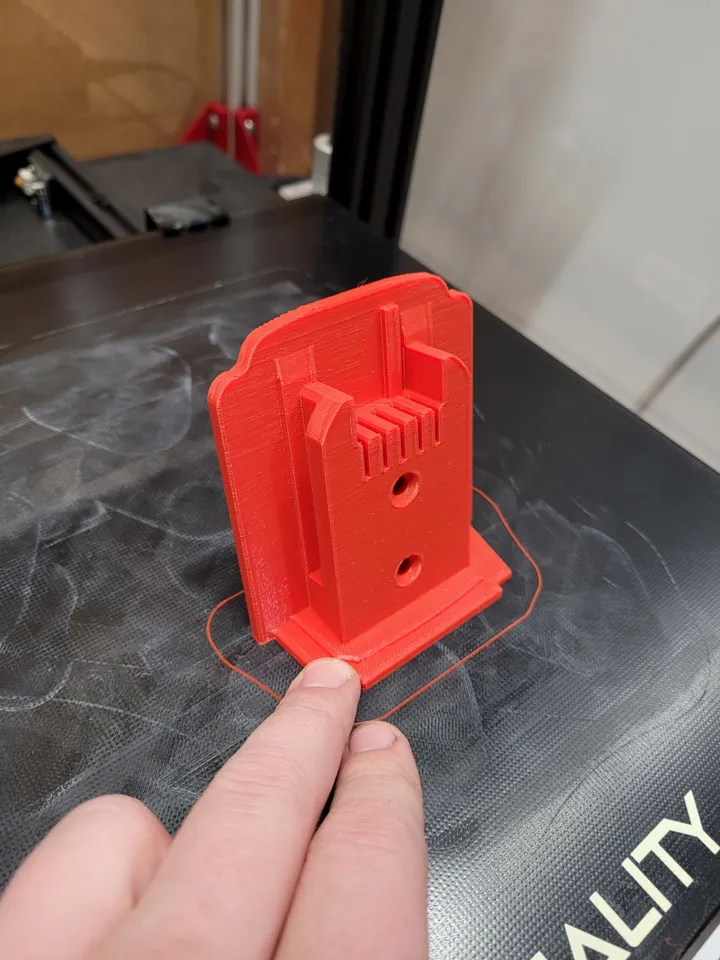 Milwaukee M18 Tool Holder by Dan H | Download free STL model ...