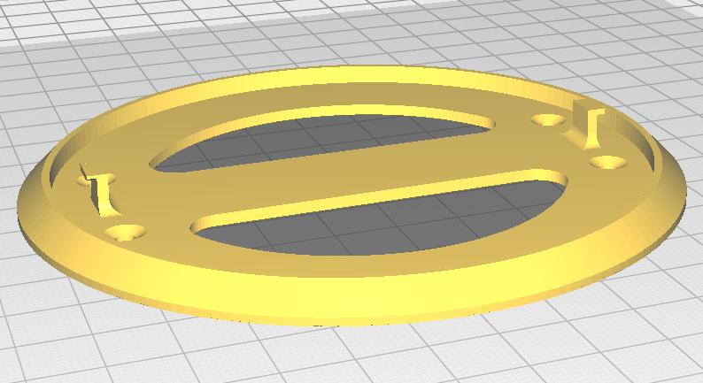 Mount for smoke detector by slizy | Download free STL model ...