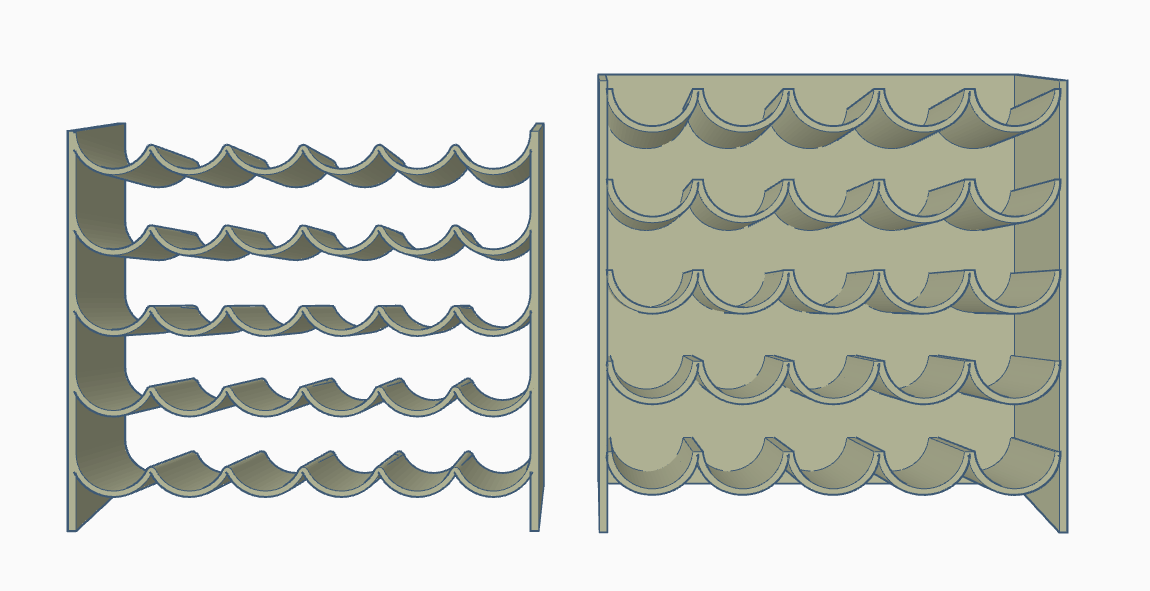 Remixed Miniature Paint Rack by Origami Cat Lady | Download free STL ...