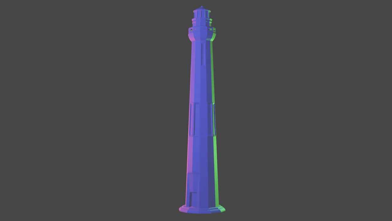 Lighthouse (Tall-Thin) by Cav | Download free STL model | Printables.com