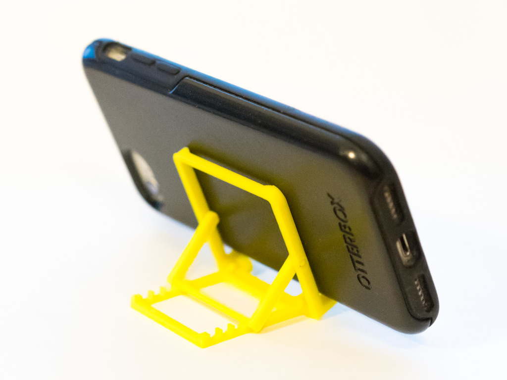 Adjustable Phone Stand by Elanaut | Download free STL model ...