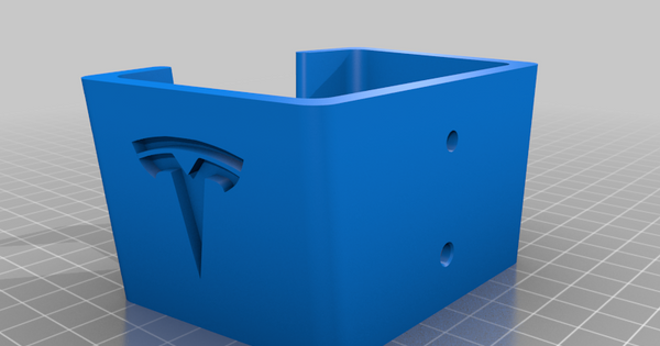 Tesla UMC V2 Wall Mount Bracket Mobile Charger by bonnee | Download ...