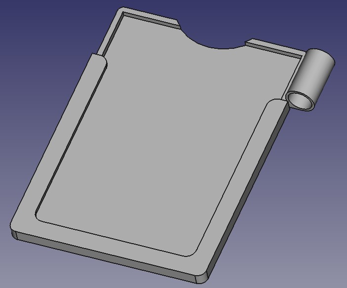 Index card holder for DIN A8 by Mirx | Download free STL model ...