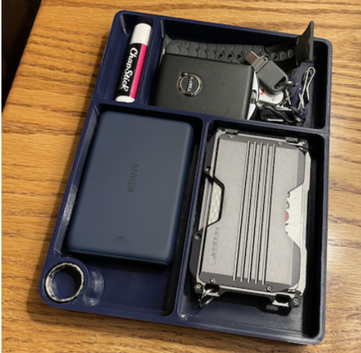 Simple EDC tray by StanLee.3D | Download free STL model | Printables.com