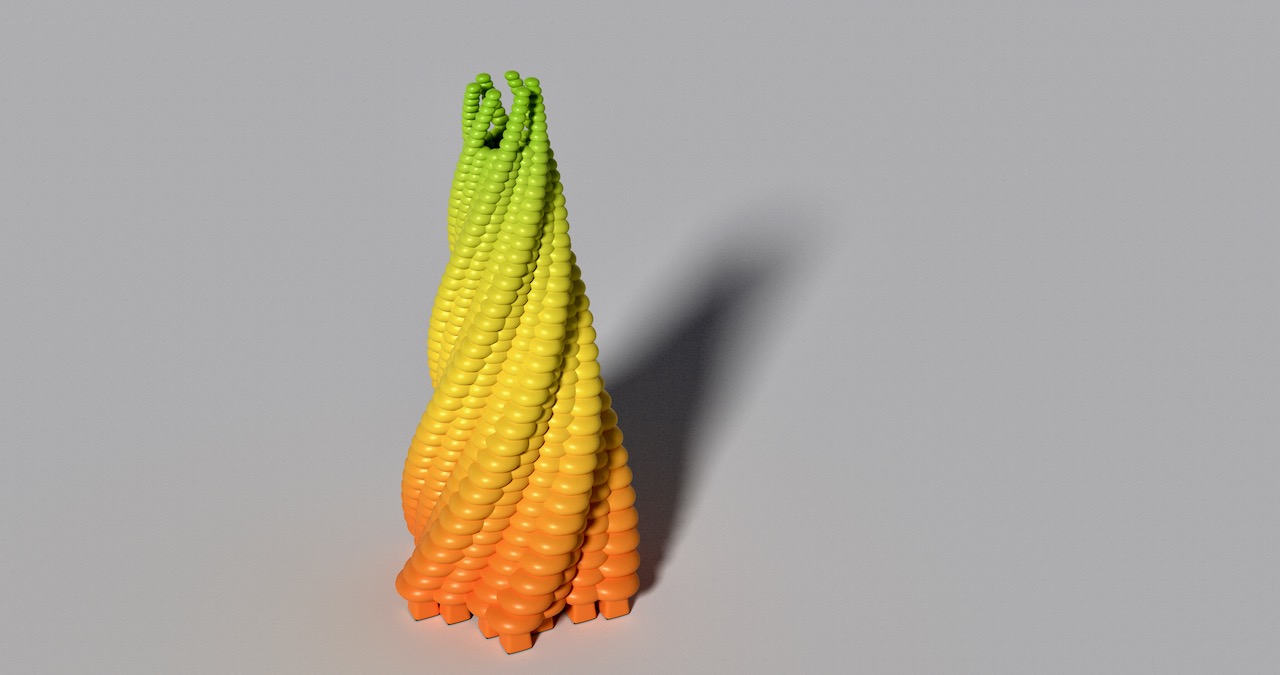 Corn Cob Spiral by SteedMaker | Download free STL model | Printables.com