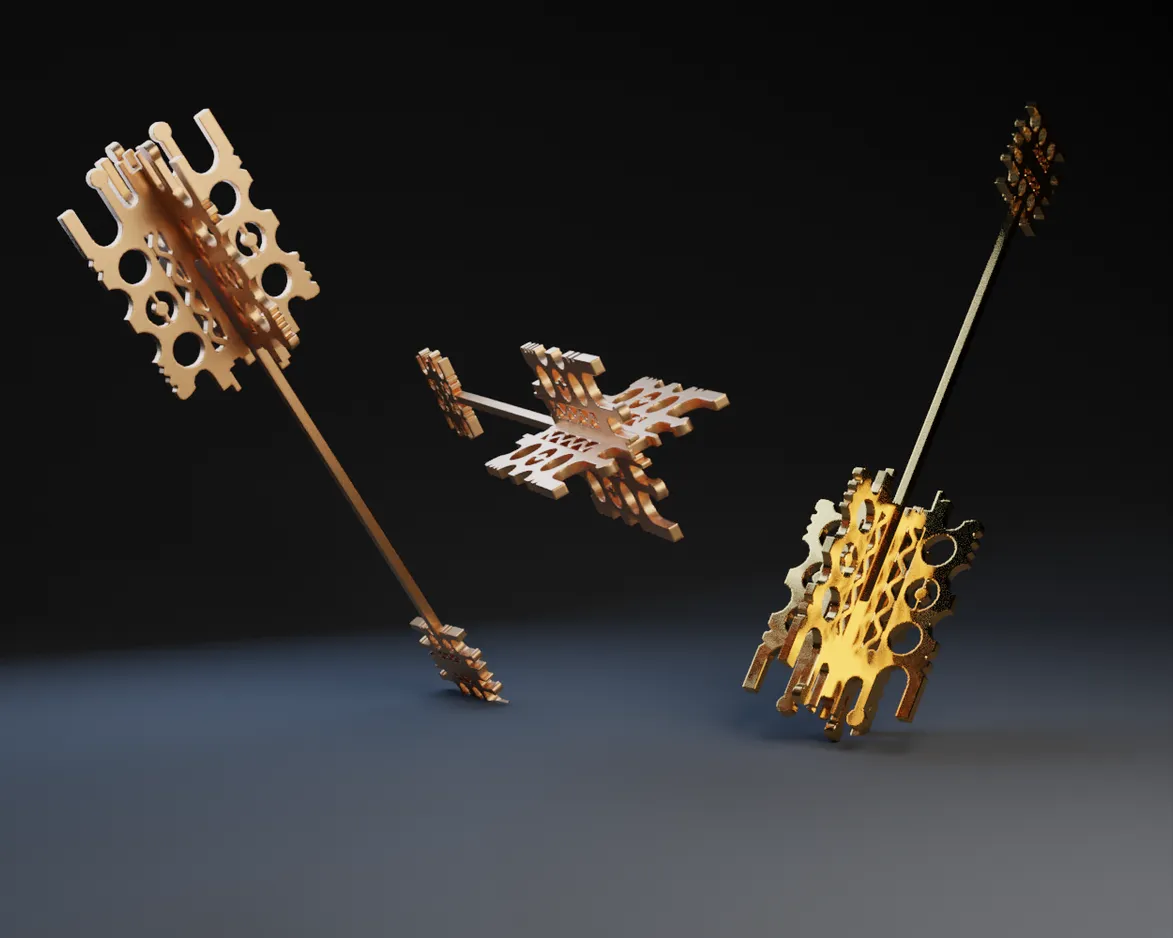 Mondoshawan temple key by Peter Farell | Download free STL model ...