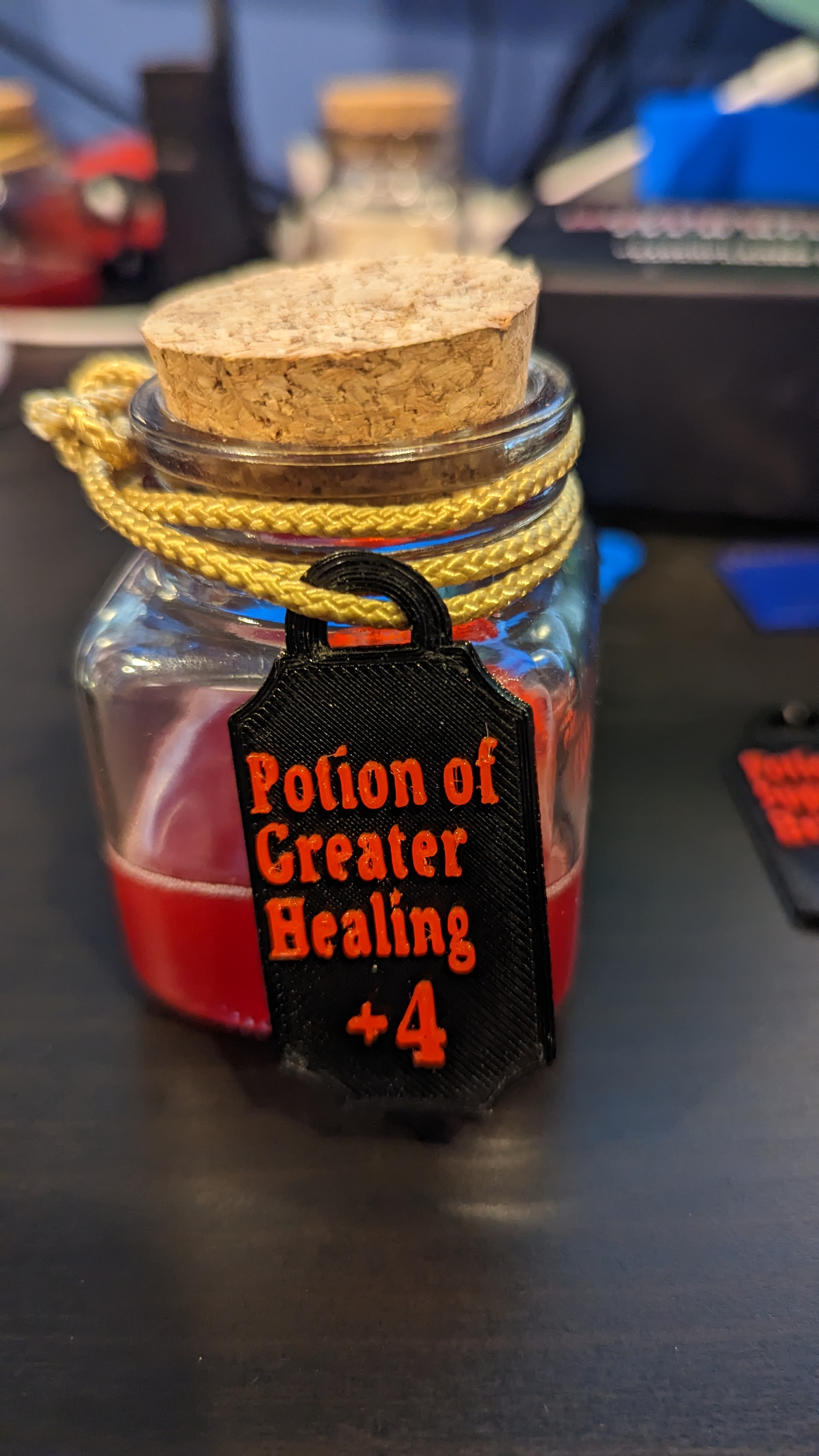 Healing Potion Tags by VitruViper | Download free STL model ...