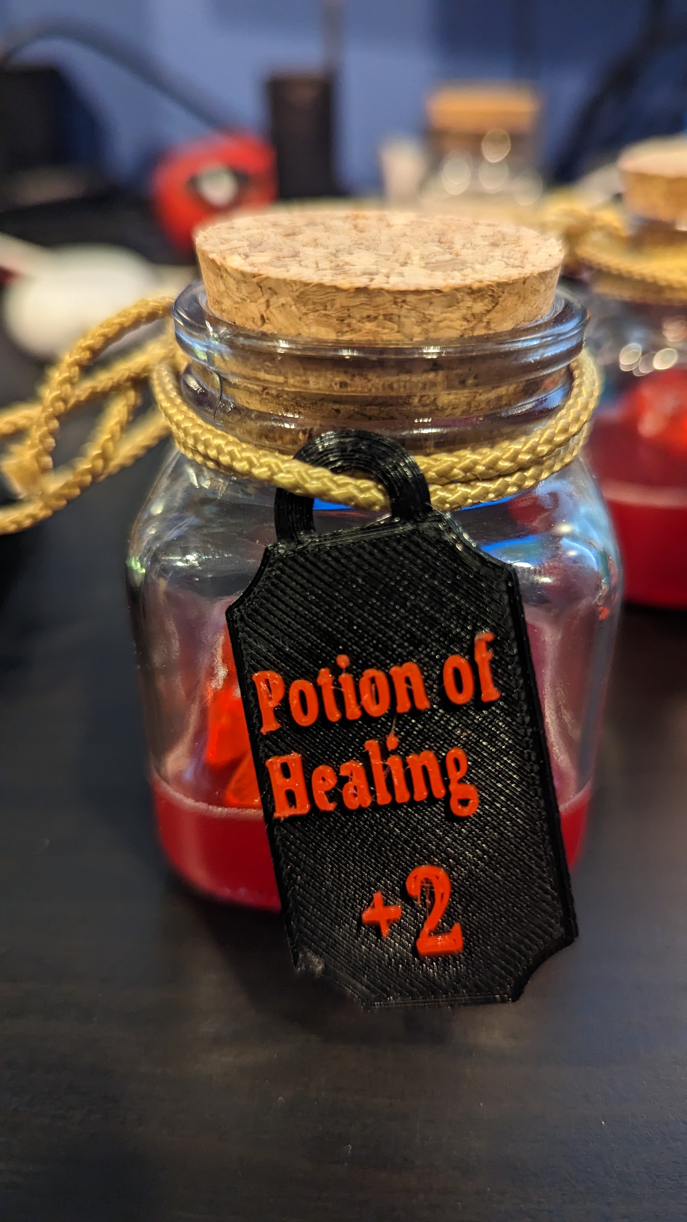 Healing Potion Tags by VitruViper | Download free STL model ...