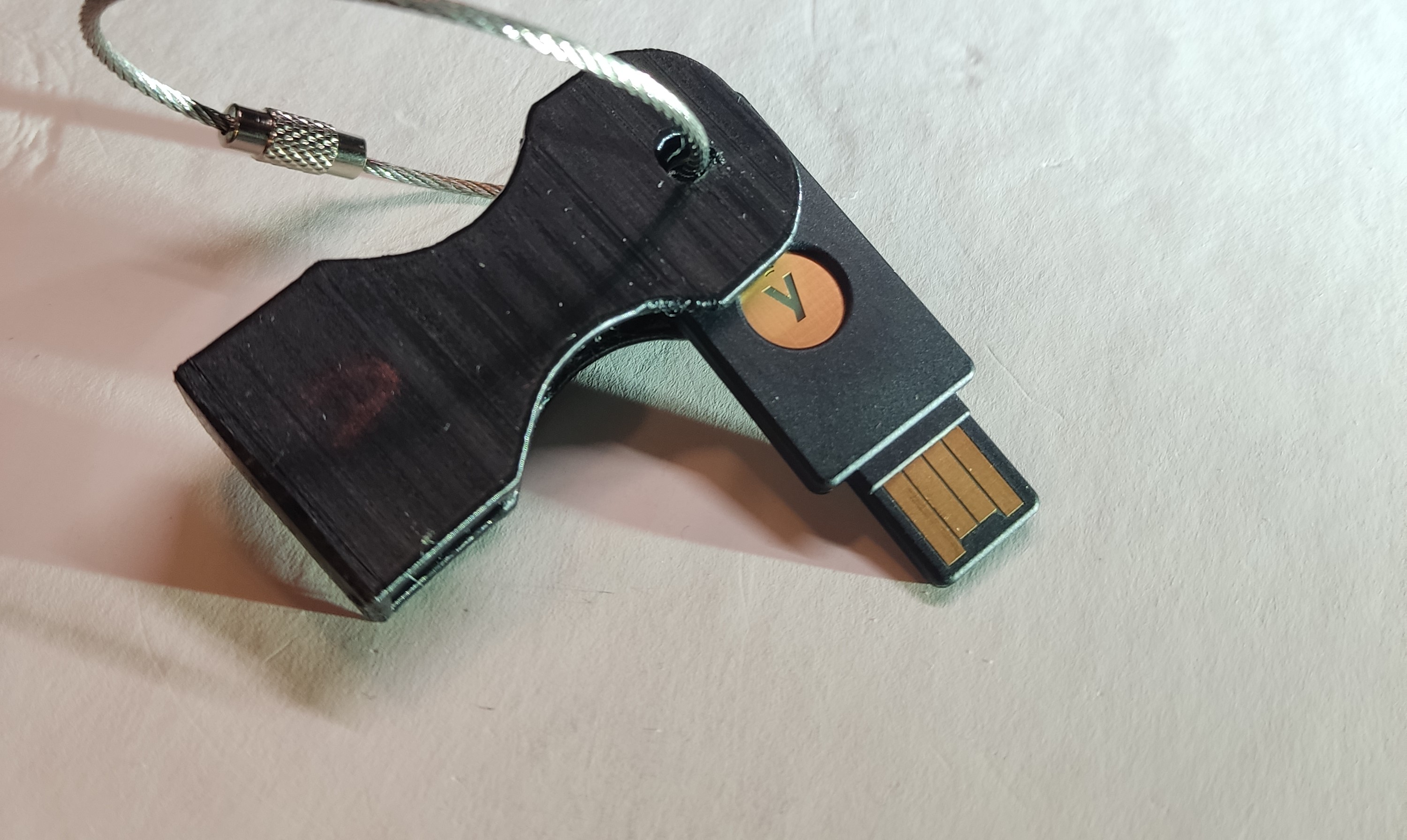 Yubico YubiKey 5 Series Case Cover for USBA and USBC by Exmantion ...