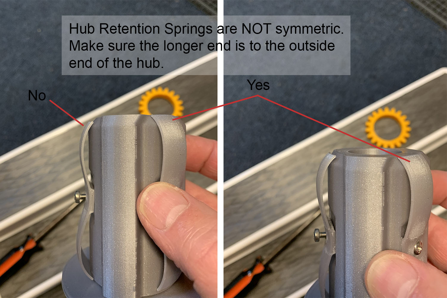 Wall Mount Gravity Rewind Spool Holder by m2tts | Download free STL ...