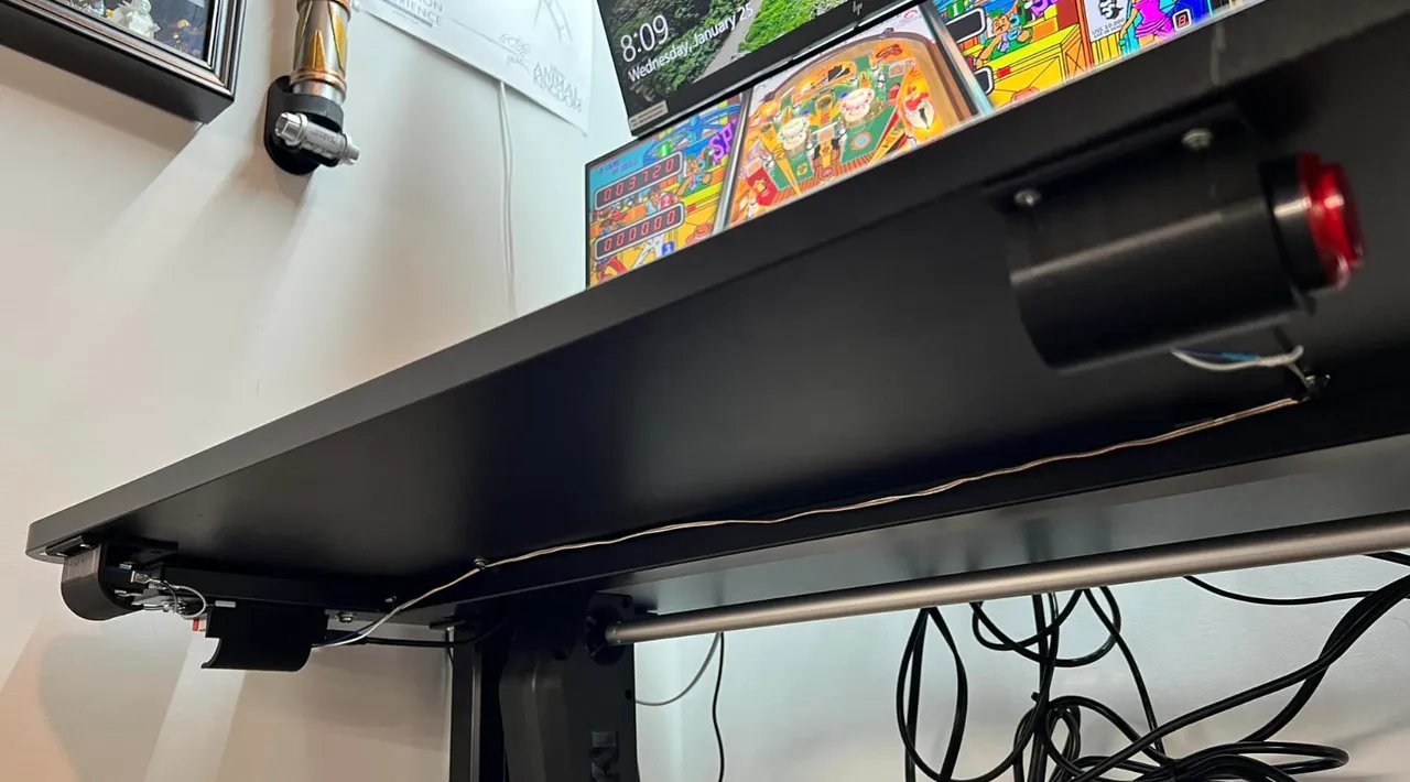 Desk Mount Pinball Button by Manbearpig | Download free STL model ...