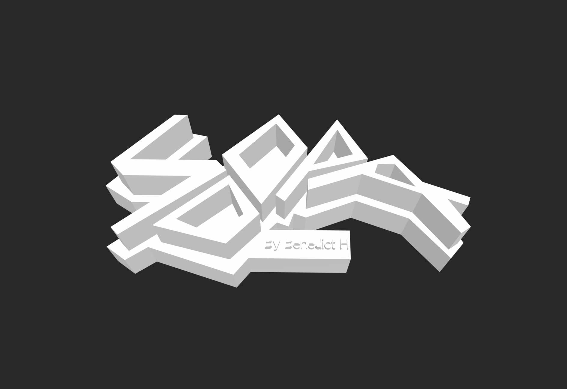 Soopa logo (without stand) by bejoh2009 | Download free STL model ...