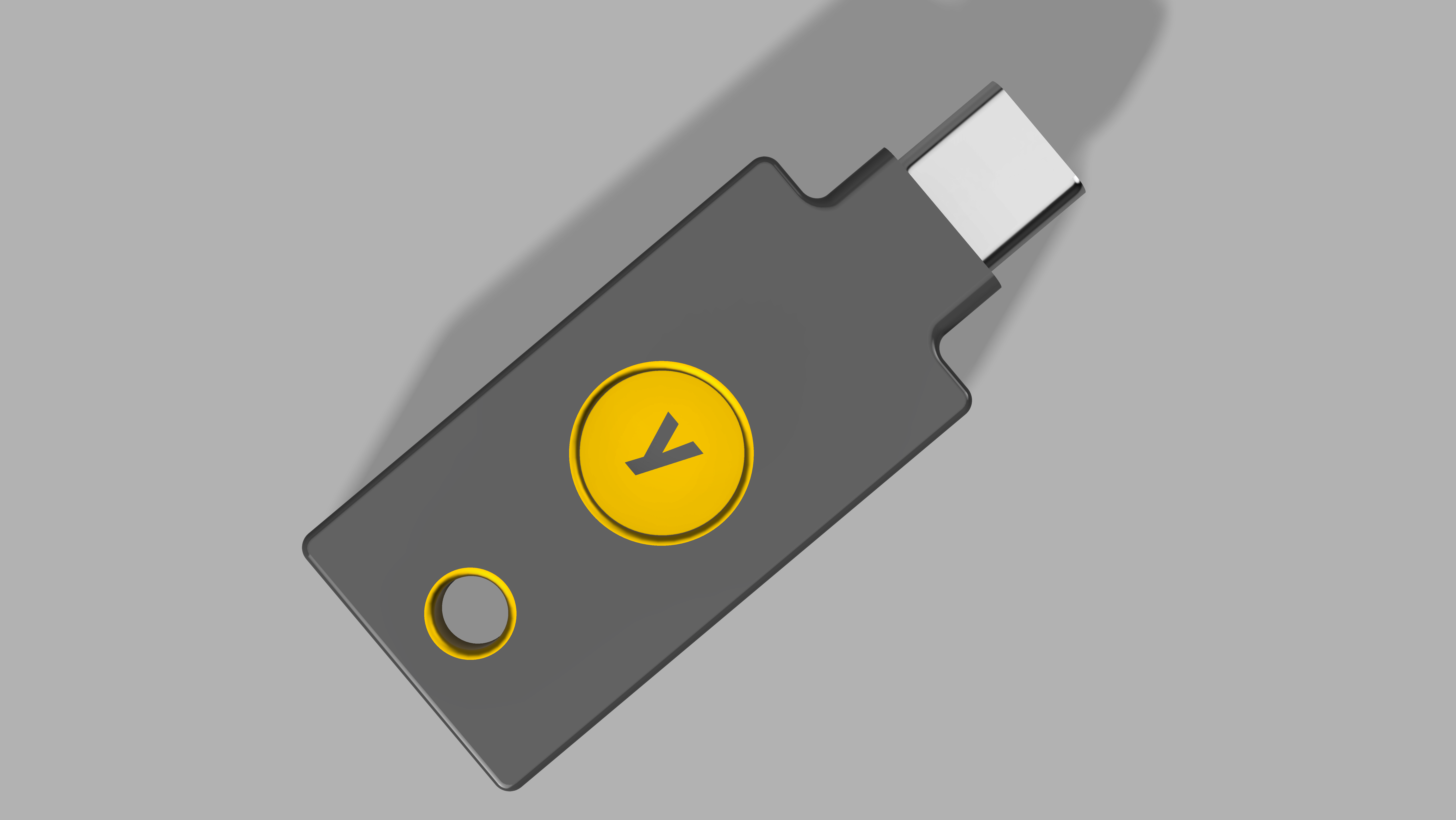 Yubico YubiKey 5 Series USBA & USBC 3D CAD Detailed Model .step by ...
