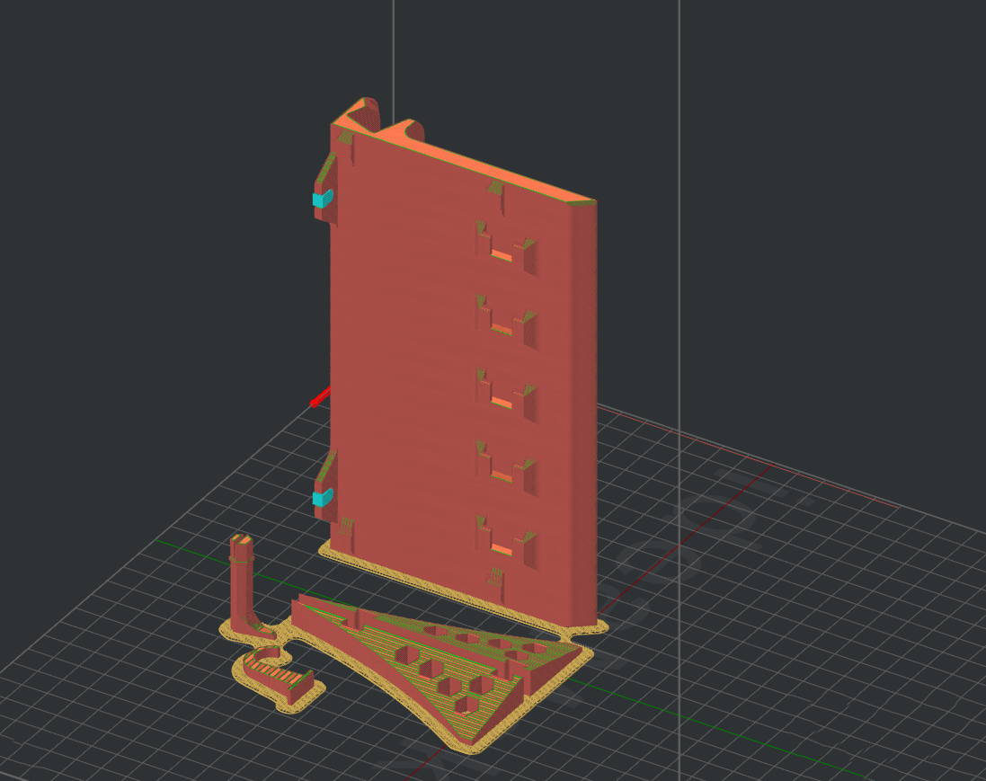 Customizable wall-mounted Holder by GreenCopper | Download free STL ...