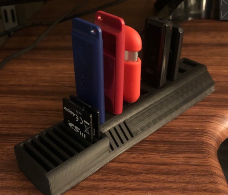 SD CARD HOLDER by Mindstorms | Download free STL model | Printables.com