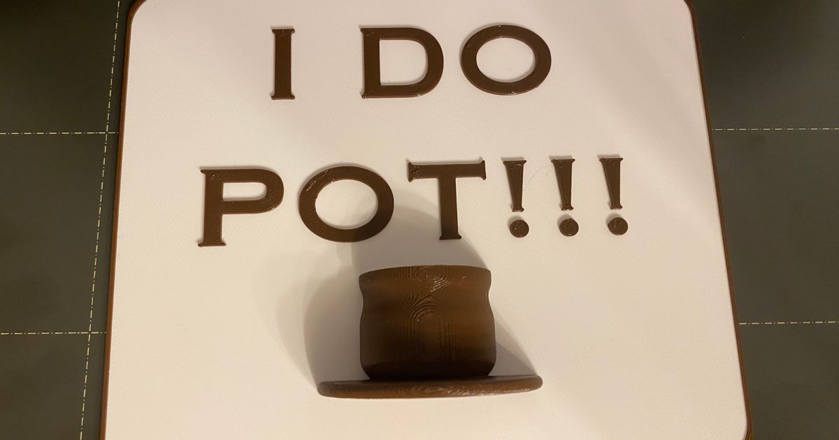 Pottery sign by CrimsonDawn | Download free STL model | Printables.com