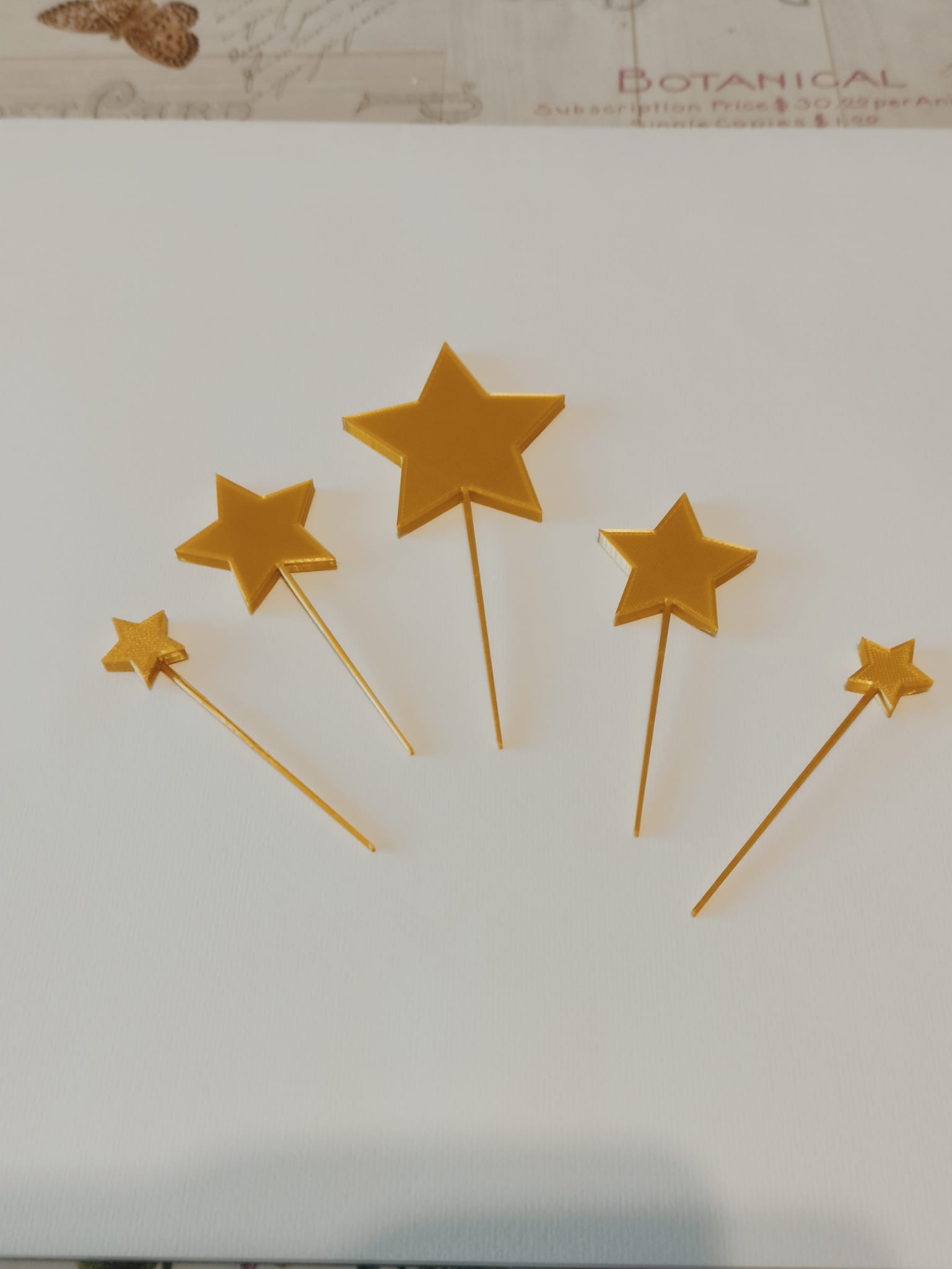 Cake topper stars by LumacaAsmatica | Download free STL model ...