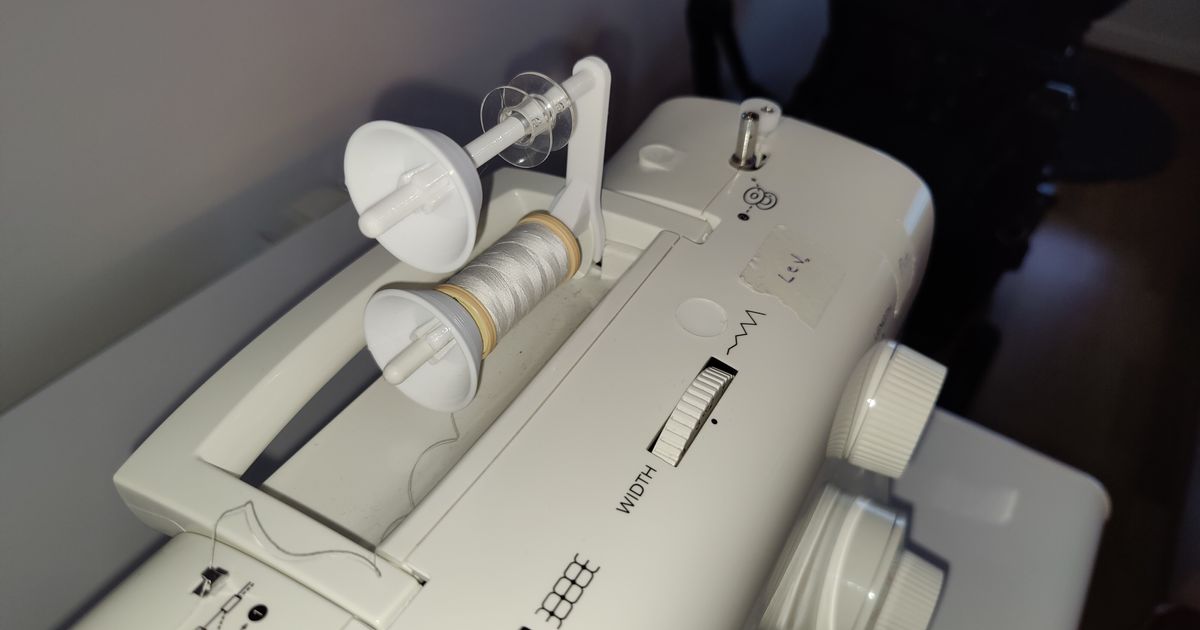 Singer Dual Reel Holder by Jonneha | Download free STL model ...