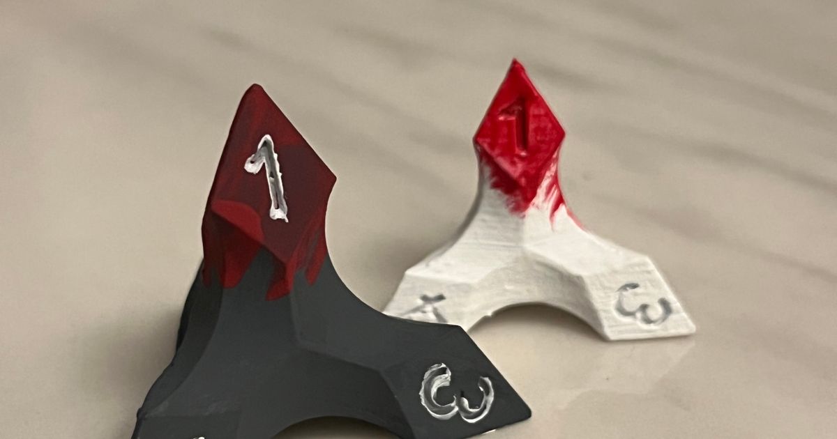 D4 Caltrop Dice by Joseph Donaghy | Download free STL model ...