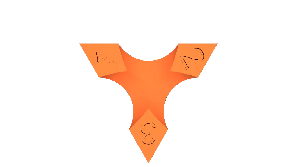 D4 Caltrop Dice by Joseph Donaghy | Download free STL model ...