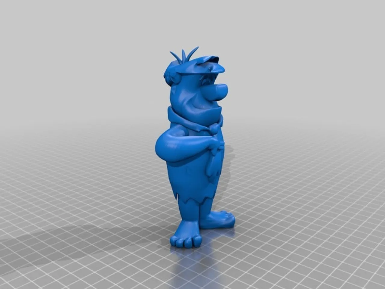 Fred Flinstone one piece by reddadsteve | Download free STL model ...