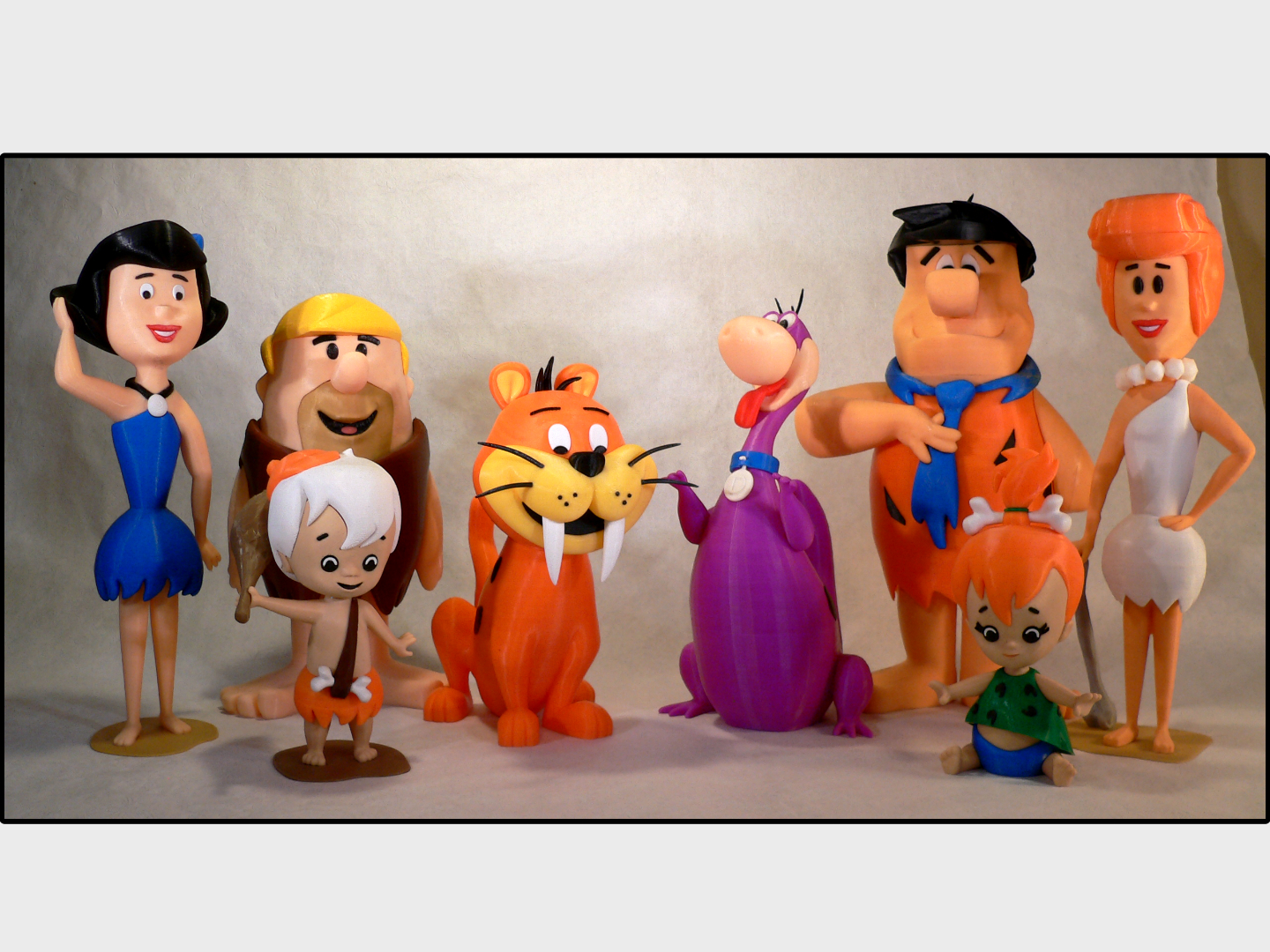 Barney Rubble by reddadsteve | Download free STL model | Printables.com