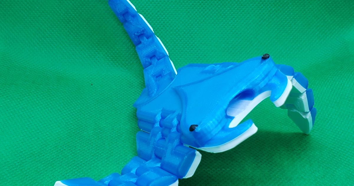 Articulated Manta Ray: New & Improved Mini version by MajerDave ...