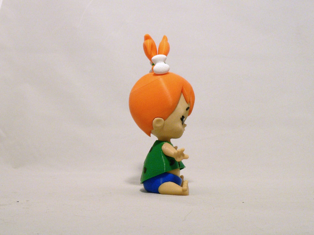 Pebbles Flintstone by reddadsteve | Download free STL model ...