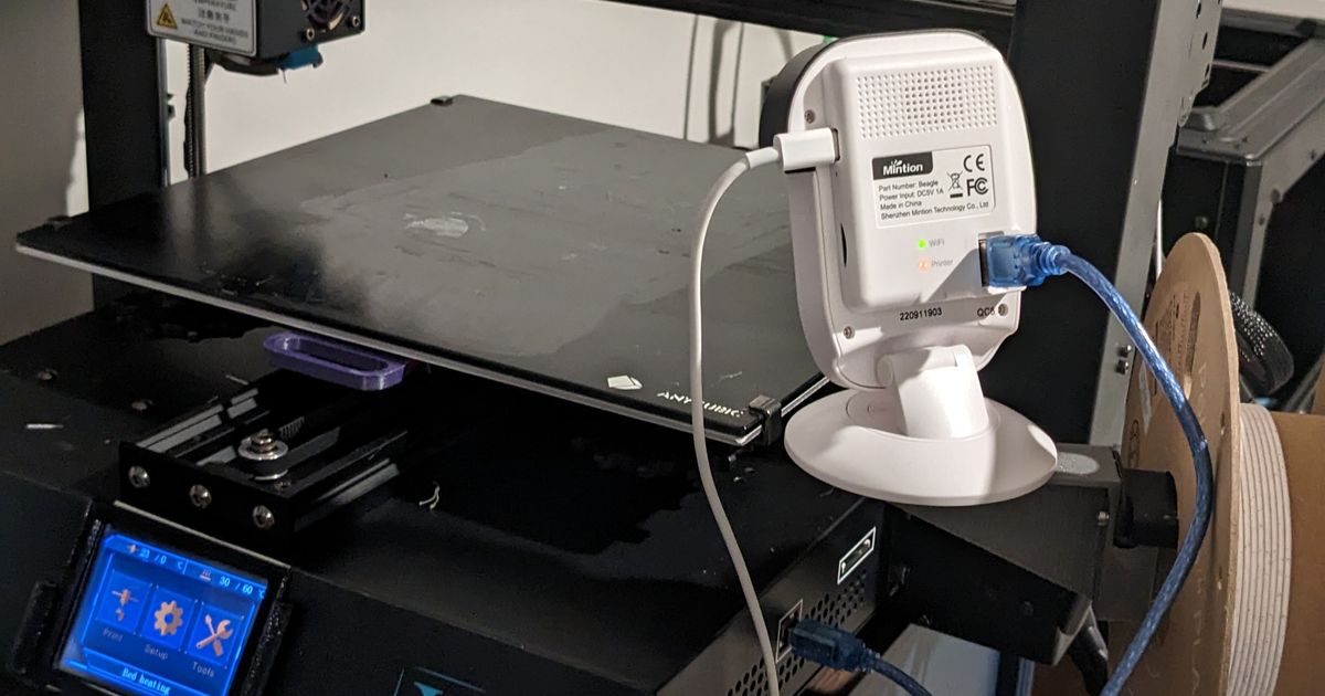 Anycubic Mega Series Mintion Beagle Camera Holder by Simple Solutions ...