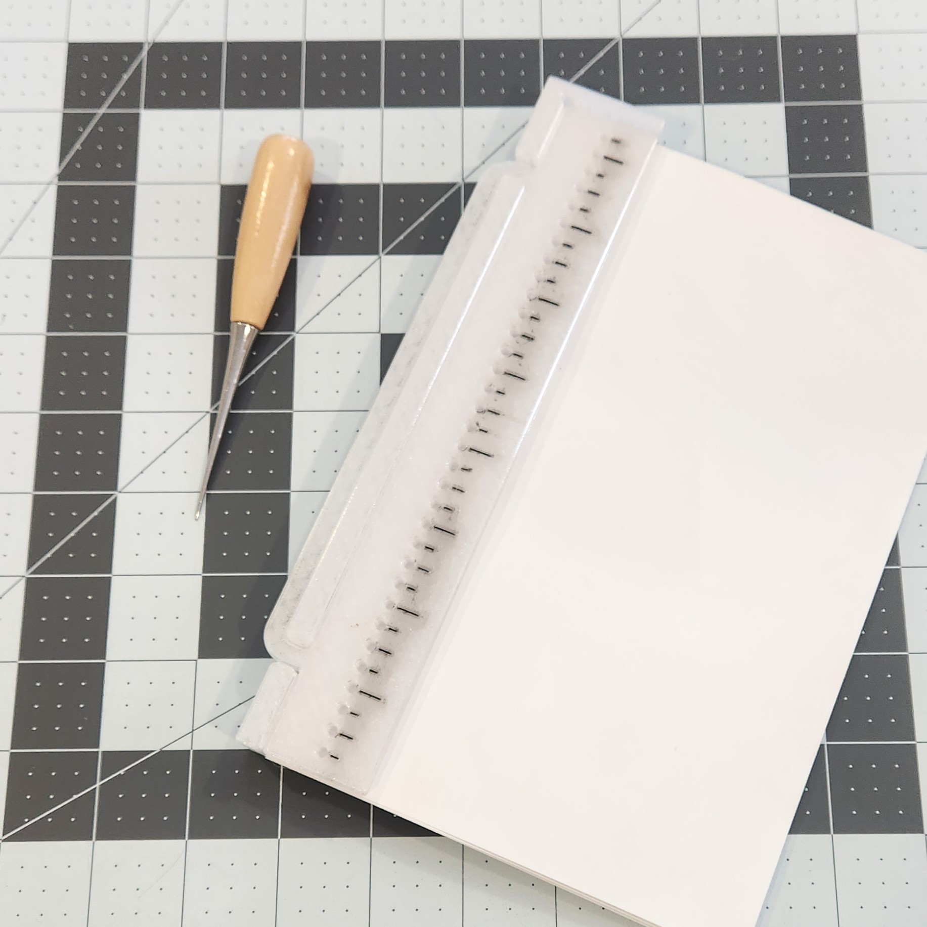 Bookbinding Coptic Signature Punching Tool Guide Jig by MrRogers | Download free STL model ...