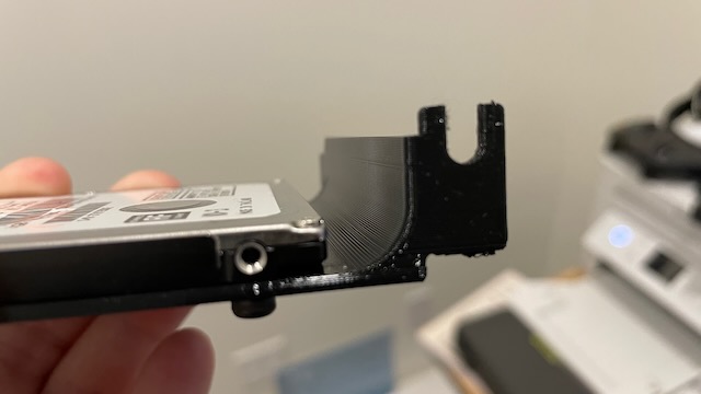 Low Profile PCI Slot 2.5" HDD/SSD Mount by Guy | Download free STL ...