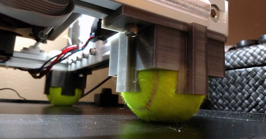 3030 Frame, tennis ball feet vibration dampener by Weaponsmith ...