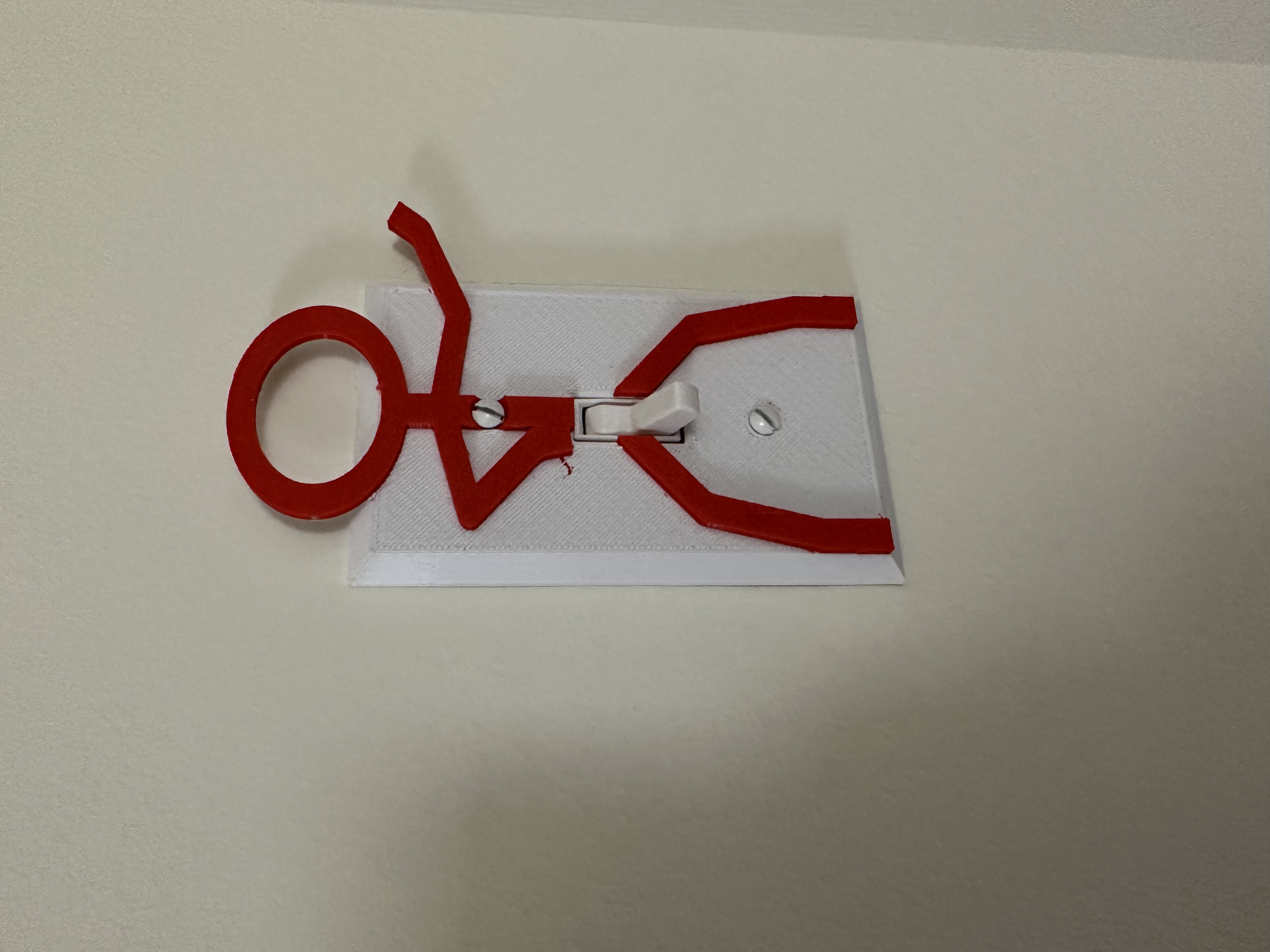 Stick Man "Dingy" Light Switch Cover by Nick Mara | Download free STL ...