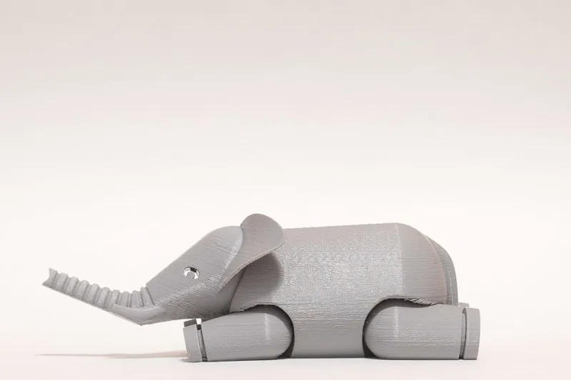 Articulated Elephant by Elanaut | Download free STL model | Printables.com