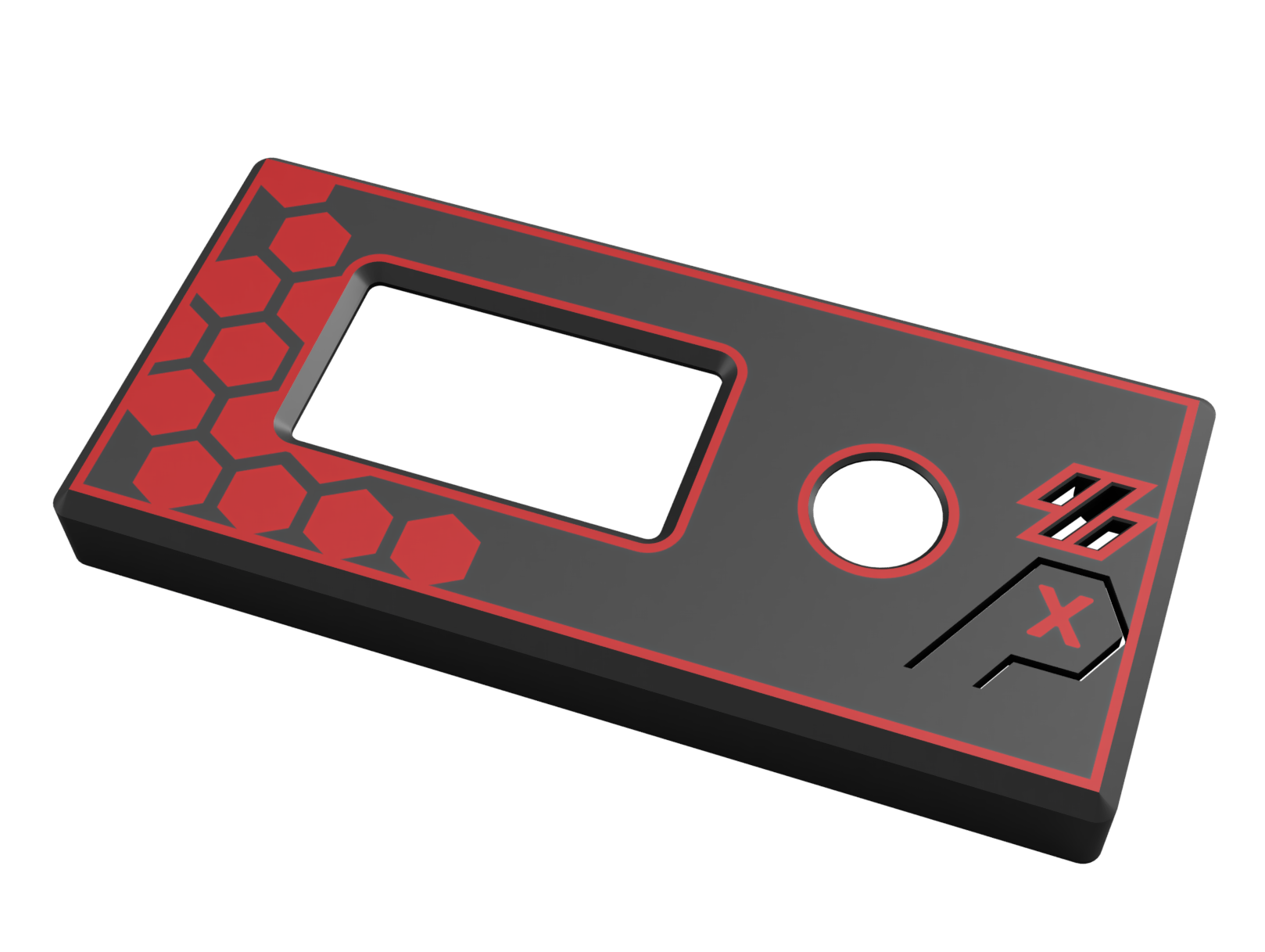 Voron 0.2 Display Faceplate for multicolor with stroke along edges by ...