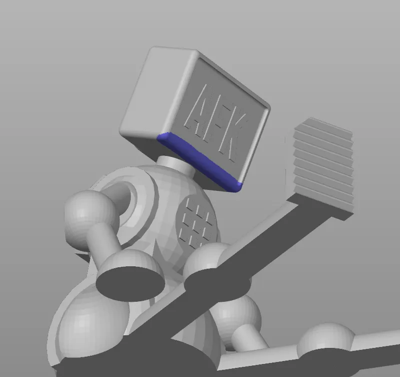 Tired Bot Phone & Tablet Stand by Triple G Workshop | Download free STL ...
